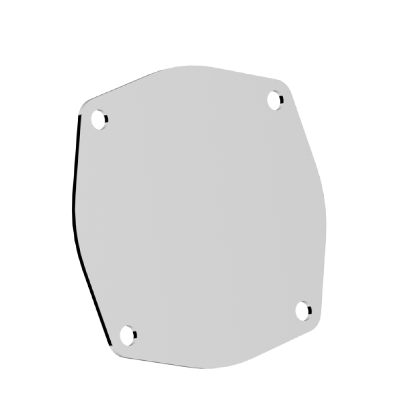 QTP 5in Bolt-On QTEC 4 Bolt Cover Plate – FunctionWerks