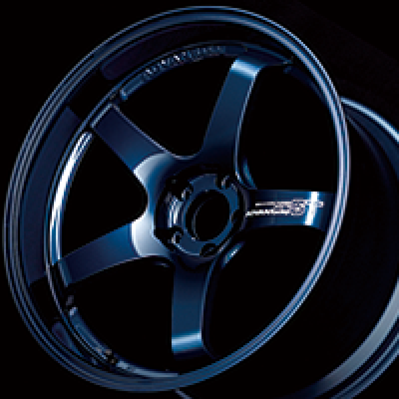 Advan GT Premium Version 19x10.5 +32 5-112 Racing Titanium Blue Wheel ...
