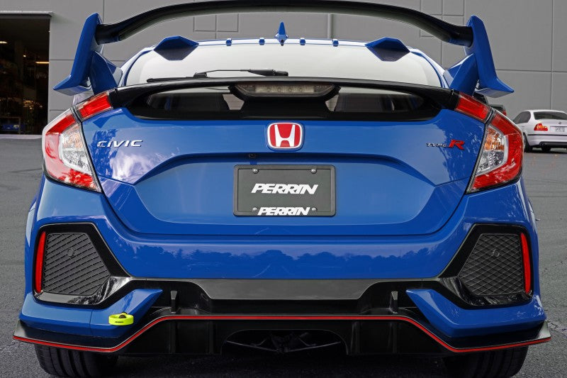 Perrin 10th Gen Civic SI/Type-R/Hatchback Tow Hook Kit (Rear) - Neon Y ...