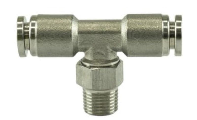 Turbosmart 1/8 NPT to TEE 1/4 Pushloc Stainless Steel – FunctionWerks