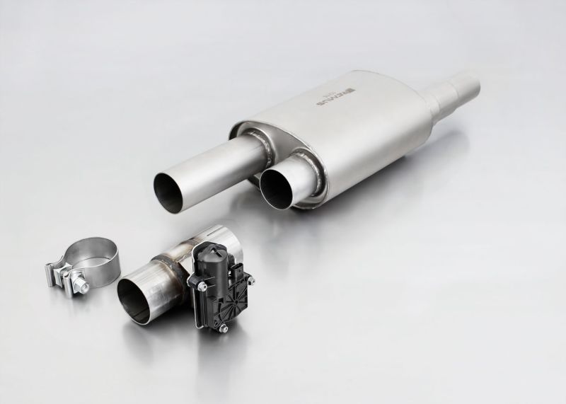 Remus Universal Sport Exhausts W/Integrated Electronic Valve & Remote ...