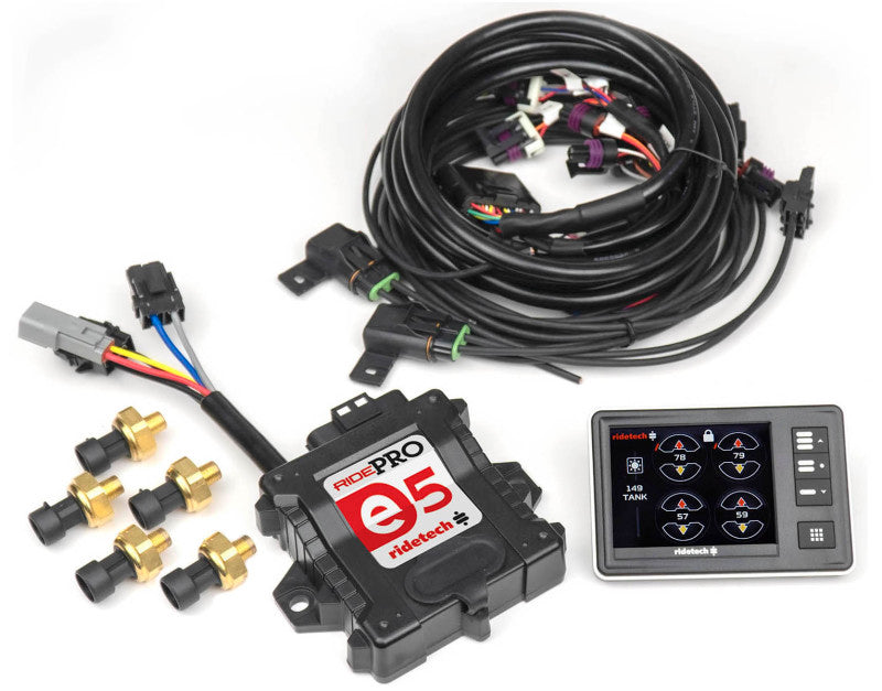 Ridetech RidePro E5 Air Ride Suspension Leveling Control System ...