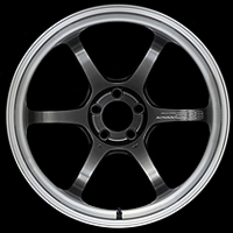 Advan R6 20x10.5 +24mm 5-114.3 Machining & Racing Hyper Black Wheel ...
